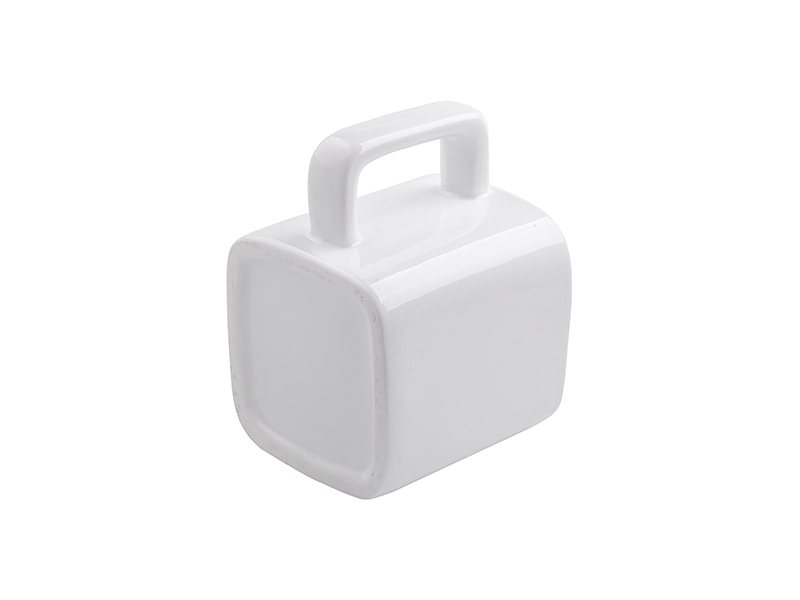 11oz Square White Mug